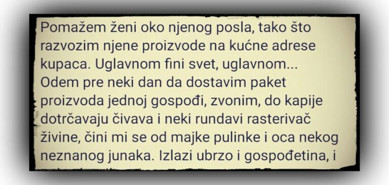 Dostava paketa - triler
